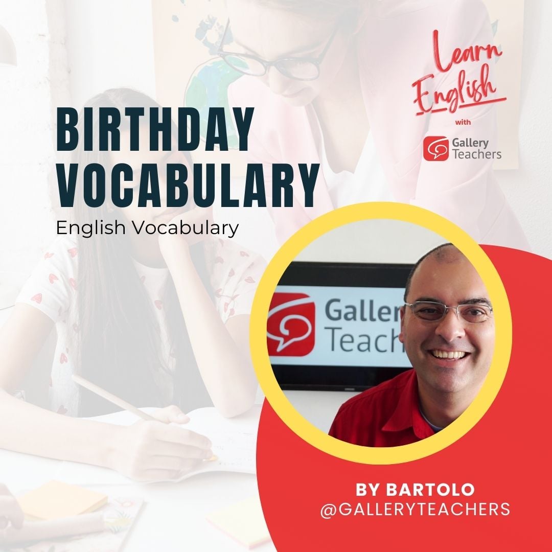 Birthday vocabulary