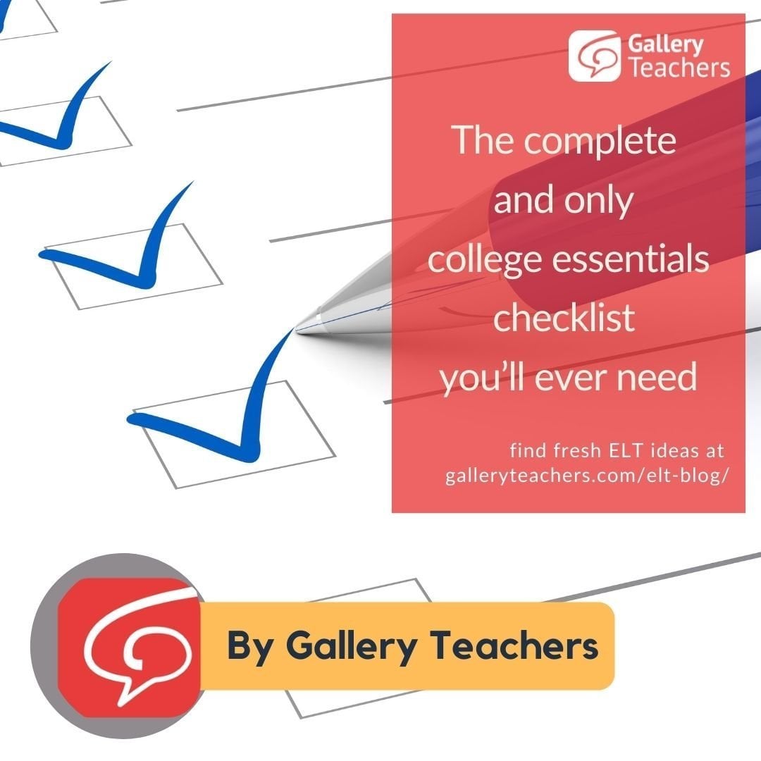 The complete and only college essentials checklist you'll ever need ...