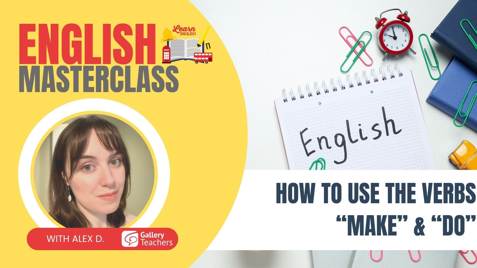 How to use the verbs “make” and “do” - Gallery Teachers