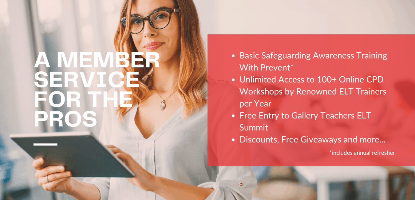 PRO Membership for English Language Teachers - Gallery Teachers