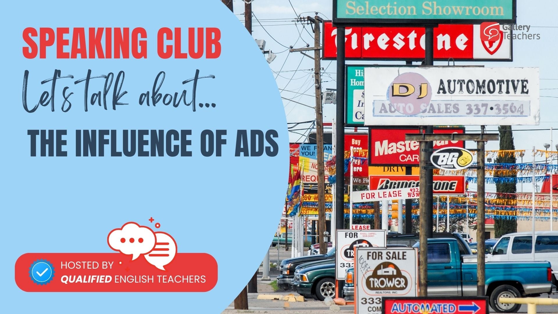 The influence of Ads - Gallery Teachers