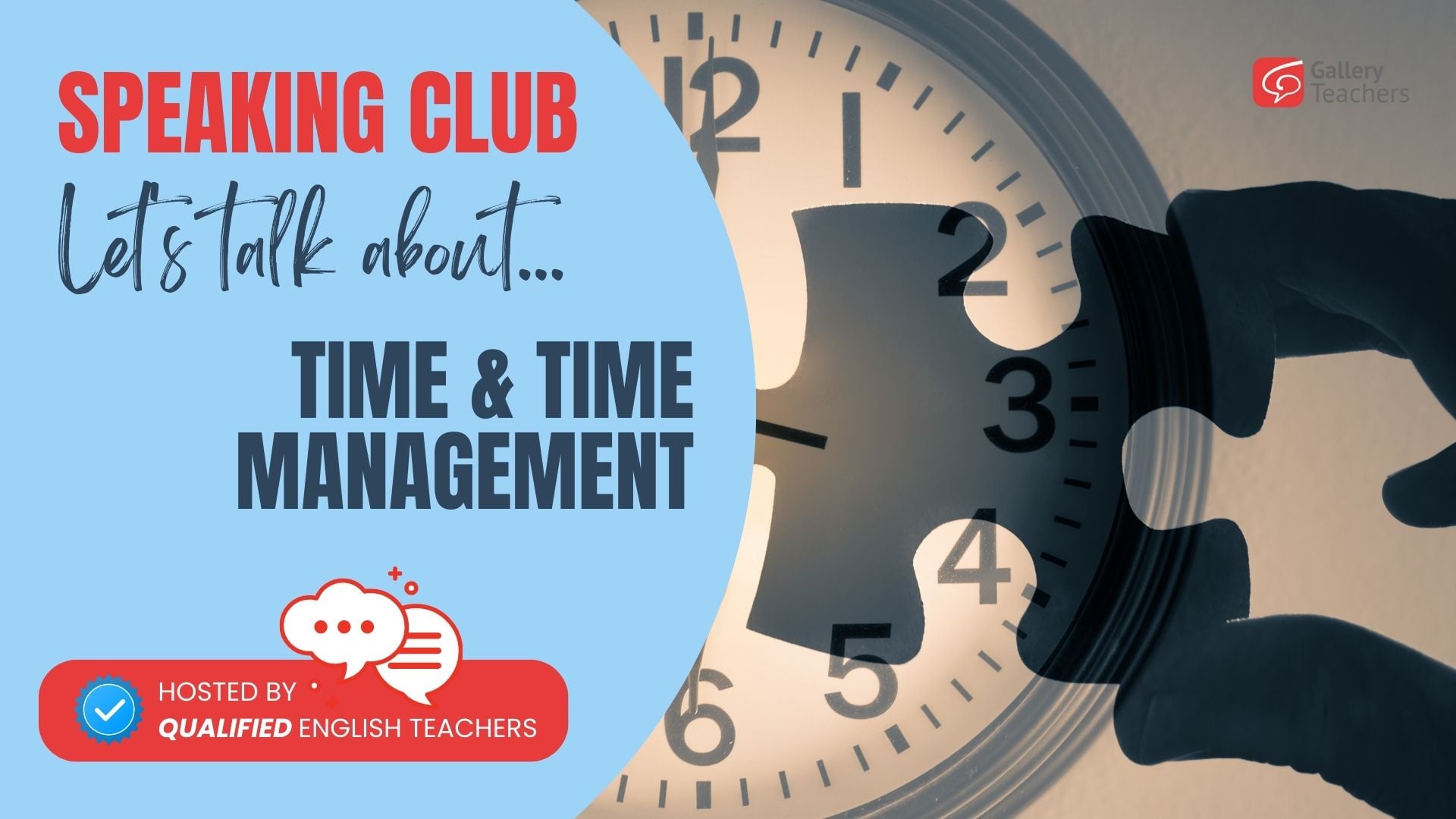 Let’s talk about time and time management - Gallery Teachers